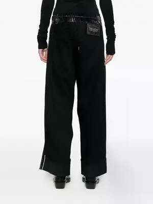 Junya Watanabe Pleated Panel Straight Leg Pant