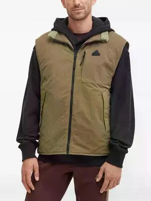 Adidas Fleece-lined Zip-up Vest