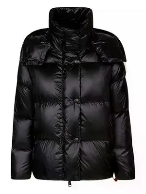AFTER/LABEL Quilted Jacket With Detachable Hood