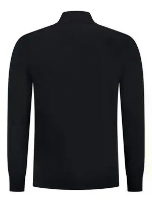 ZANONE Half-zip Sweater - Black
