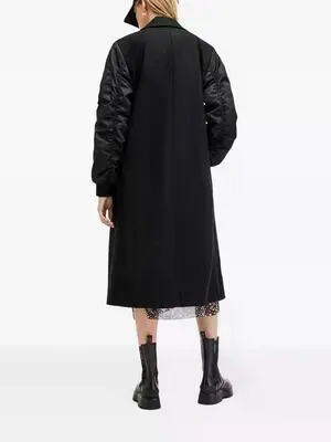 ALLSAINTS Double-breasted Bomber-sleeve Coat