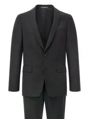 Boggi Milano Micro-pattern Suit - Black