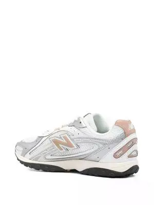 NEW BALANCE Mesh Panel Sneakers - Grey
