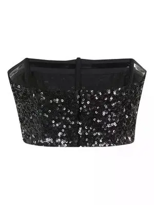 Elisabetta Franchi Embellished Cropped Top