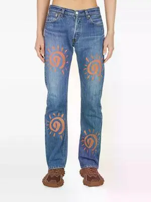 PERKS AND MINI Graphic-motif Jeans