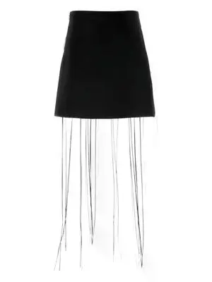 JIL SANDER High-waisted A-line Mini Skirt