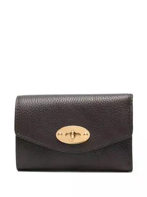 Mulberry Tri-fold Leather Wallet - Brown