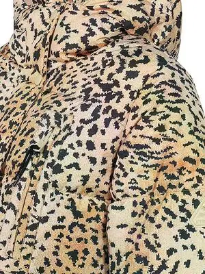 Pyrenex Hooded Leopard-print Jacket