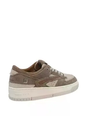 D.a.t.e. Torneo Teddy Suede-leather Sneakers