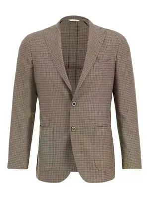 Boglioli Single-breasted Checked Blazer