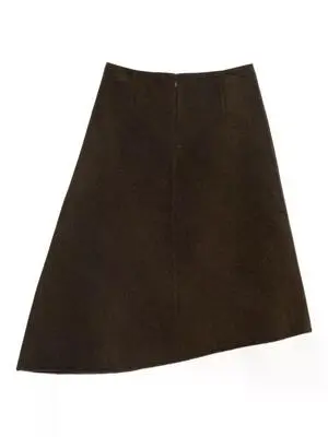 Soeur Wool-blend A-line Skirt