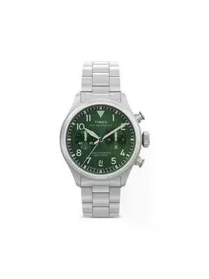 Timex® Waterbury Ace 41mm Chronograph Watch - Green