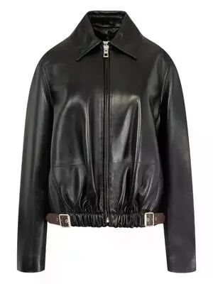 Loewe Belted Leather Jacket