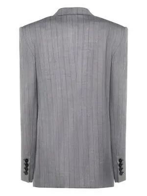 Stella McCartney Striped Single-breasted Blazer