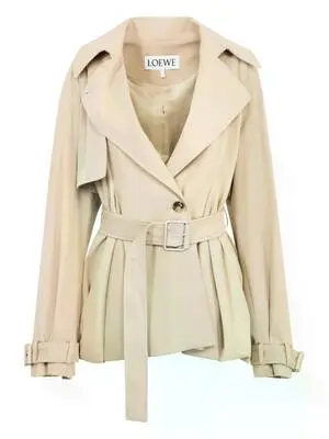 Loewe Peplum Belted Jacket