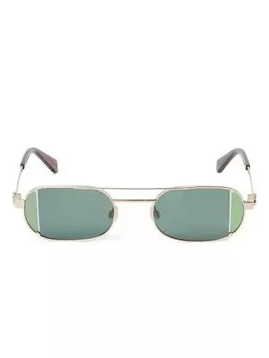 Off-White Lynn Rectangle Sunglasses - Silver