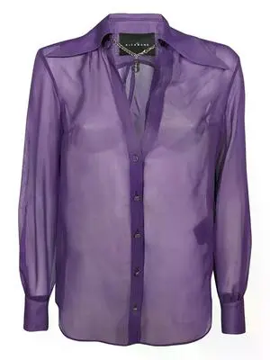 John Richmond Long-sleeved Button-cuff Shirt