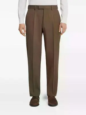 Zegna Pleated Side-pocket Trousers