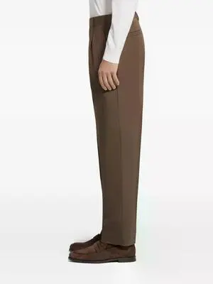 Zegna Pleated Side-pocket Trousers