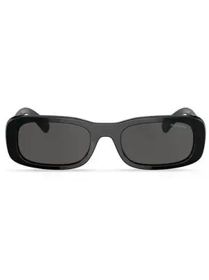 Miu Miu Rectangle-frame Sunglasses - Black