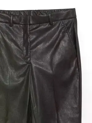 Incotex Faux-leather Pants