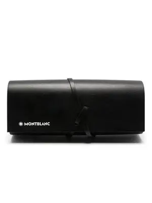 Montblanc Raised-bridge Square Sunglasses
