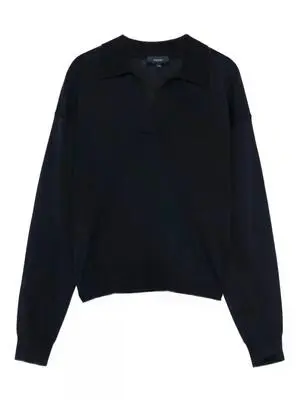Soeur Polo-neck Sweater - Blue