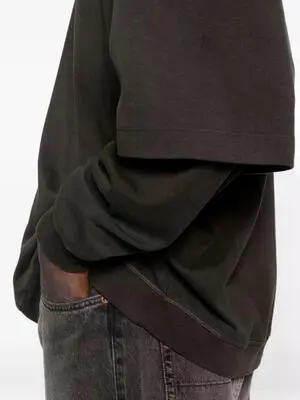 DARKPARK Double-layered Crew-neck Sweatshirt