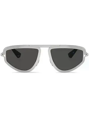 Burberry Irregular Sunglasses - Silver