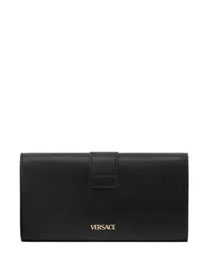 Versace V-logo Chain Clutch Bag