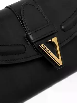 Versace V-logo Chain Clutch Bag