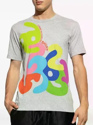 Comme Des Garçons Abstract-print T-shirt