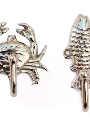 AMUSE LA BOUCHE Set Of Three Marine Motif Hooks