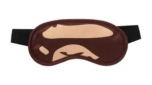 A BATHING APE Ape Head Eye Mask - Brown