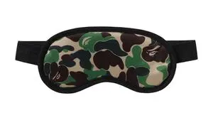 A BATHING APE Abc Camo Eye Mask - Green