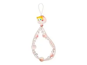 POP MART Baby Molly Fruity Aroma Series Peach Hideandseek Phone Charm - Multicolor