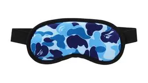 A BATHING APE Abc Camo Eye Mask - Blue