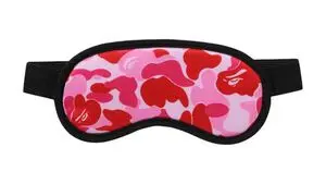 A BATHING APE Abc Camo Eye Mask - Pink