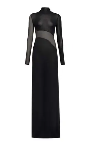 Alaïa Cutout Maxi Dress - Black