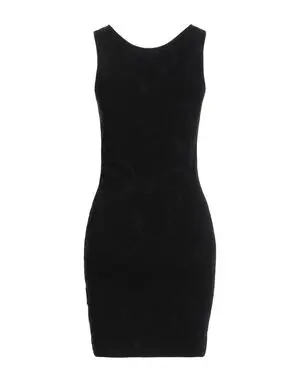 Versace Mini Dress In Viscose, Cotton, And Polyester