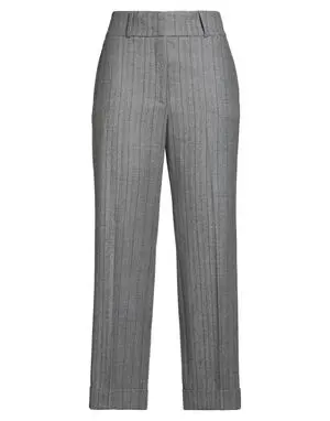 Peserico Striped Virgin Wool-blend Pants
