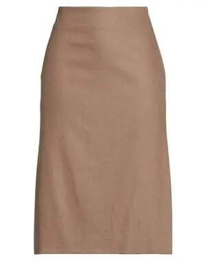 Peserico Virgin Wool Blend Midi Skirt