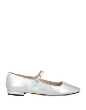 Theory Ballet Flats - Silver