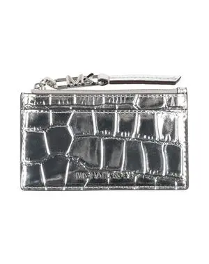 Michael Kors Cardholder Leather - Silver