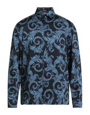 Versace Shirt Sky Size Polyester - Black