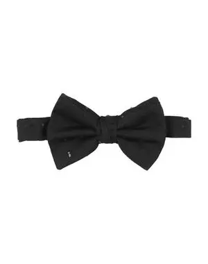 Giorgio Armani Bow Tie Virgin Wool And Polyester - Black