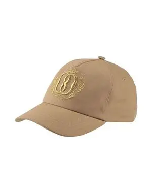 Bally Cotton Baseball Cap With Metal Detail - Beige