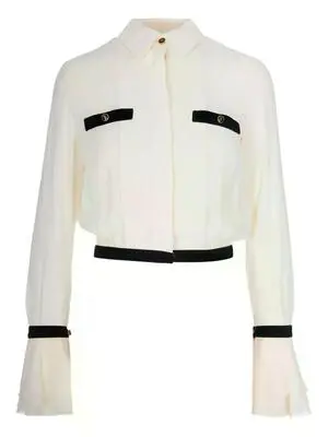 Elisabetta Franchi Two-tone Shirt - White