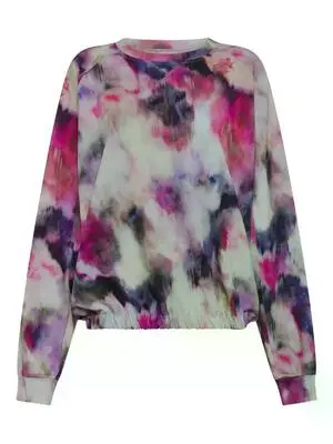 DEHA Floral-print Sweatshirt - Grey