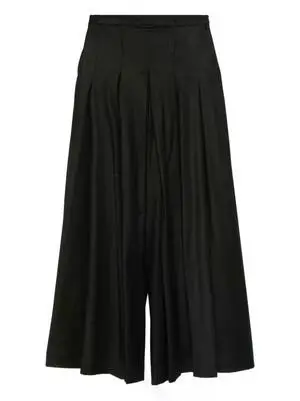 CO.GO Pleated Wide-leg Pants